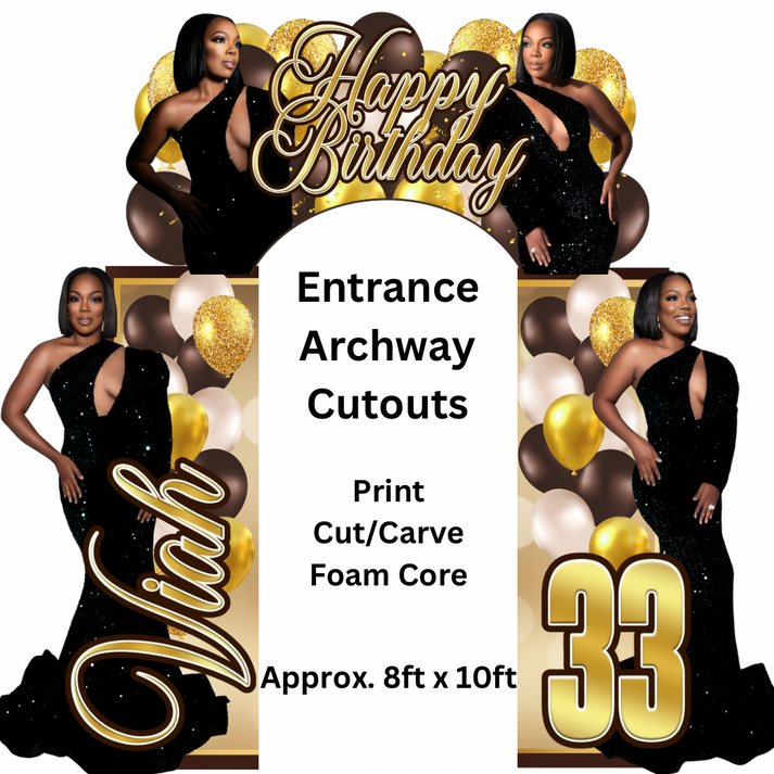 Entrance Archway CutOuts – giftedhandsbyjaviah