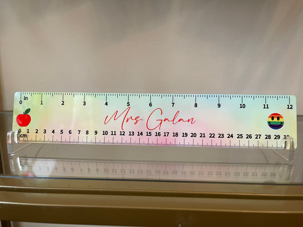 Custom Teacher Ruler – giftedhandsbyjaviah