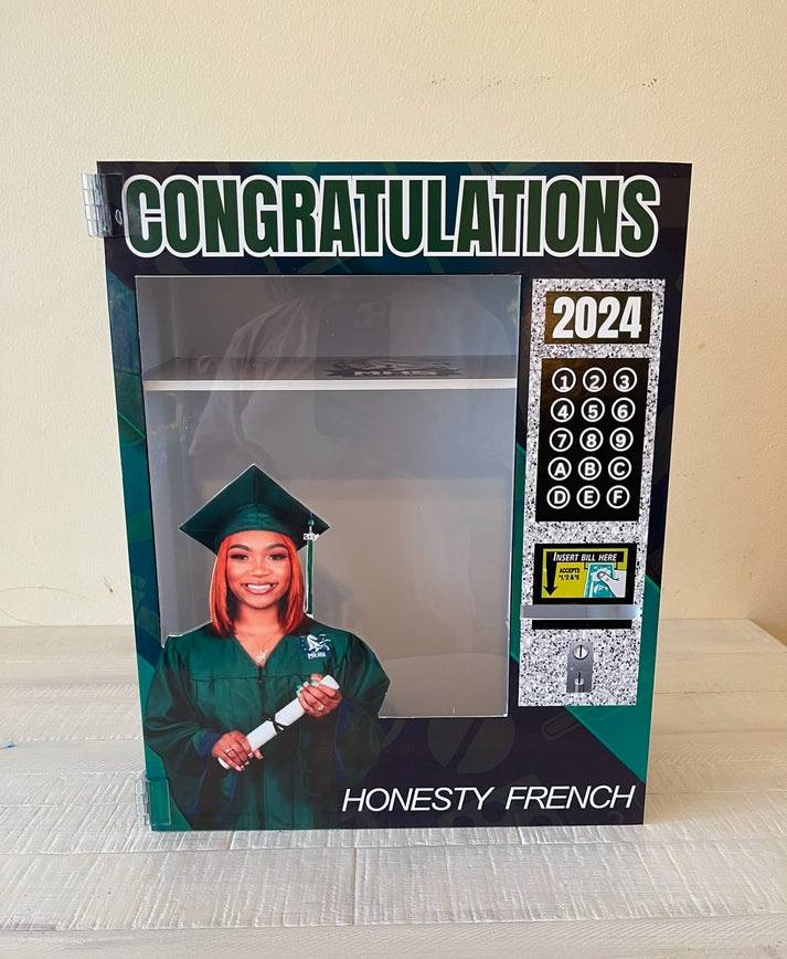 Graduation 2025 Vending Machine – giftedhandsbyjaviah