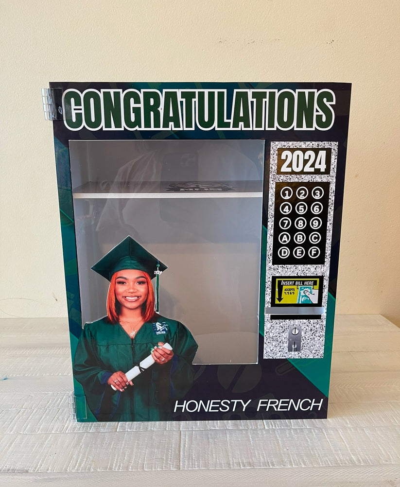 Graduation 2025 Vending Machine – giftedhandsbyjaviah