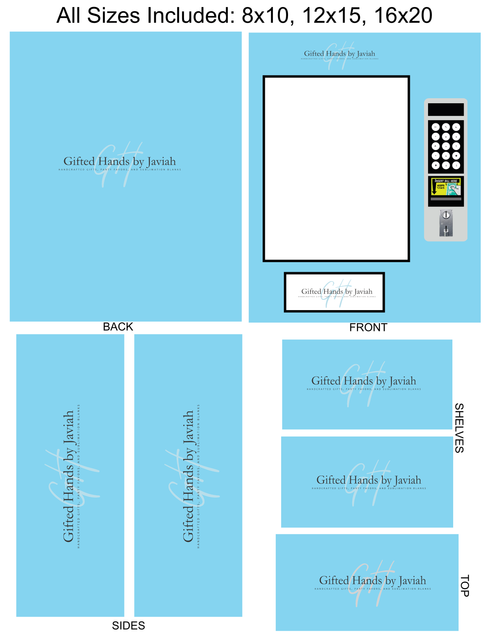 BLANK DIY Vending Machine Template (Digital Download) – giftedhandsbyjaviah